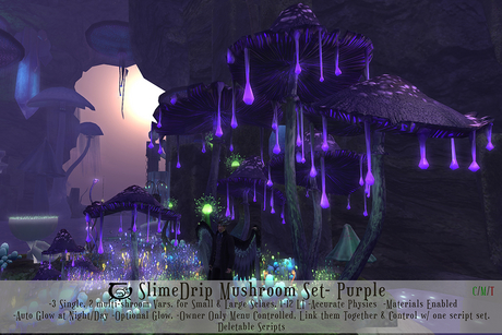 Second Life Marketplace - Slimedrip Mushrooms Set- Fatpack